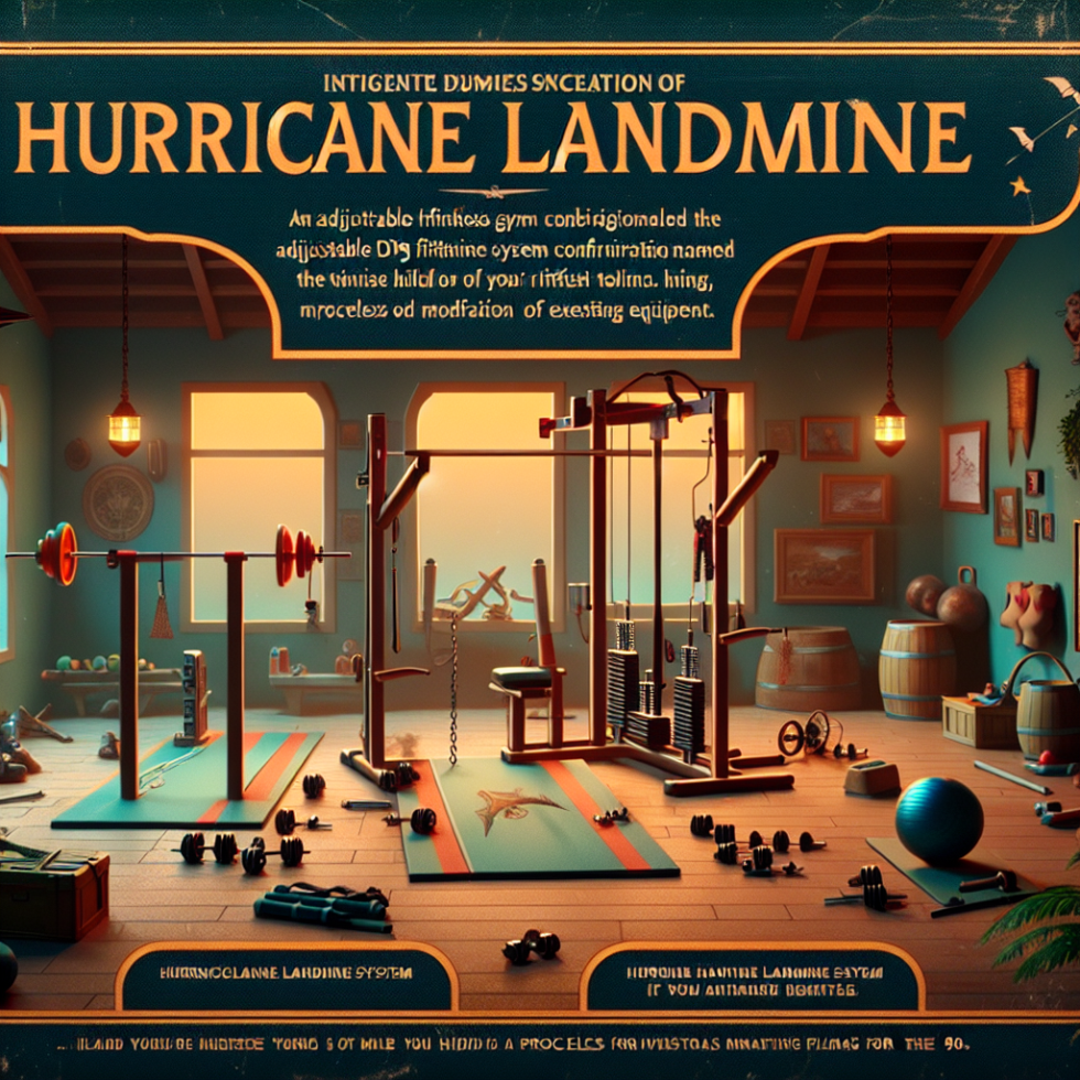Incredible DIY Hurricane Landmine Configuration for Home Gyms | Three ...